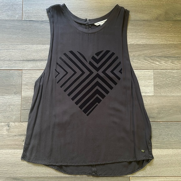 American Eagle Outfitters | Tops | Heart Tank | Poshmark